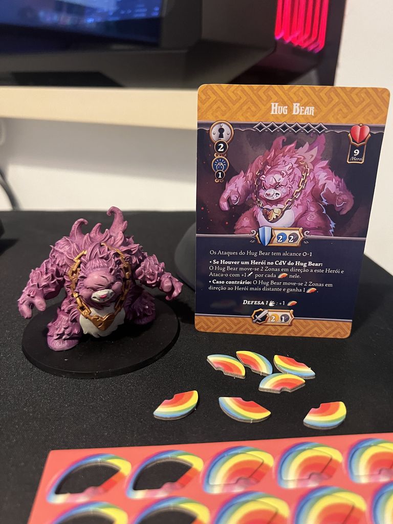 Hug Bear Roaming Monster Card | Massive Darkness 2: Hellscape