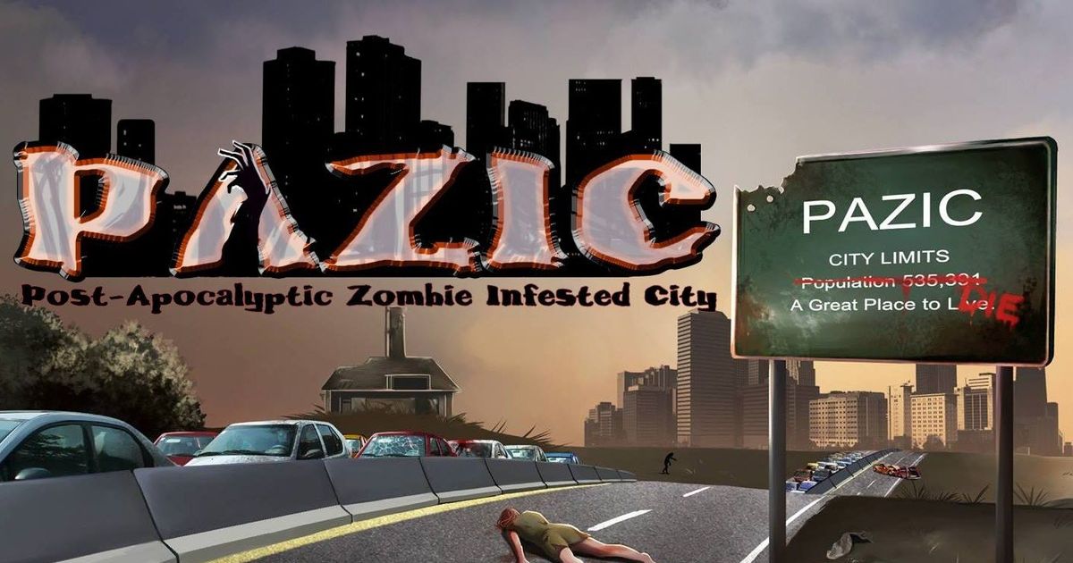 PAZIC (Post-Apocalyptic Zombie Infested City) | Board Game | BoardGameGeek