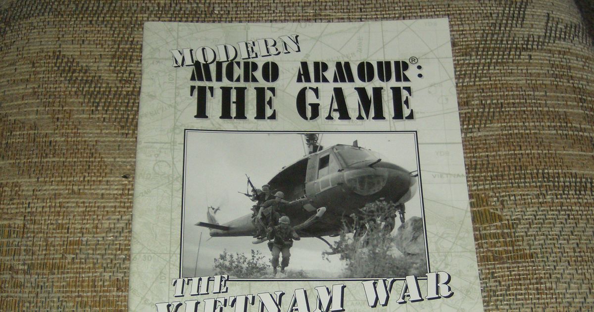 Modern Micro Armour: The Game – The Vietnam War Supplement | Board Game ...