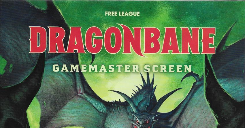 Dragonbane Gamemaster Screen | RPG Item | RPGGeek