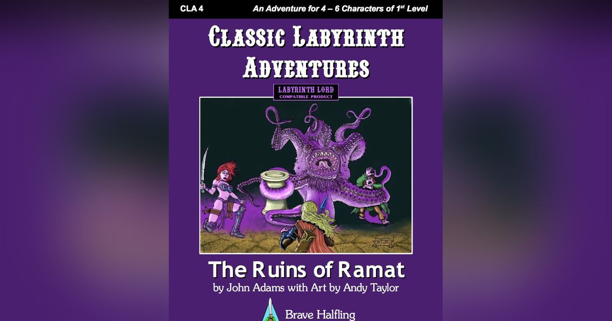 The Ruins of Ramat (Labyrinth Lord) | RPG Item | RPGGeek