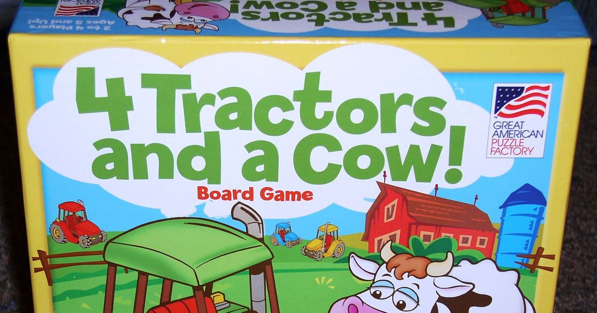 4 Tractors and a Cow Game | Board Game | BoardGameGeek