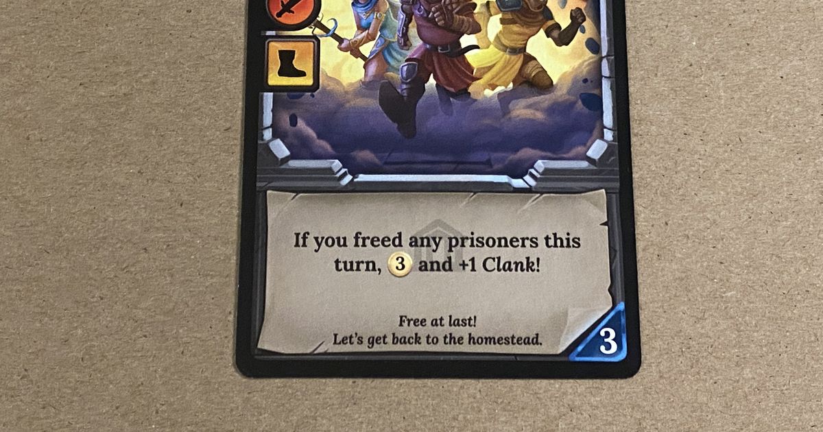 Clank! Catacombs: Breakout! Promo Card | Board Game | BoardGameGeek