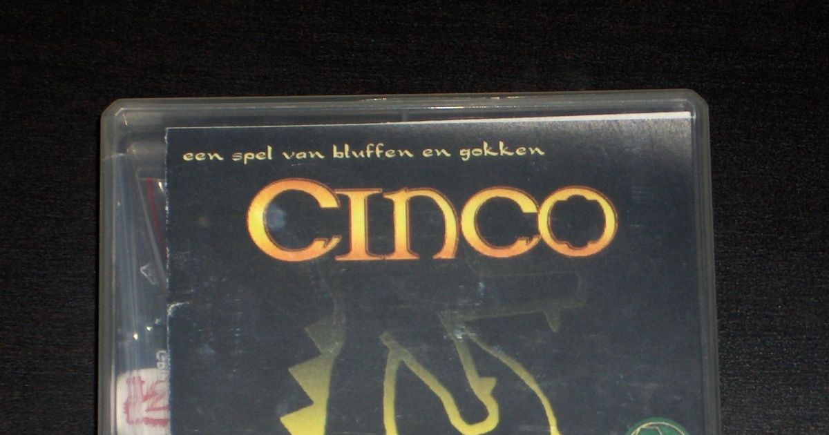 Cinco | Board Game | BoardGameGeek