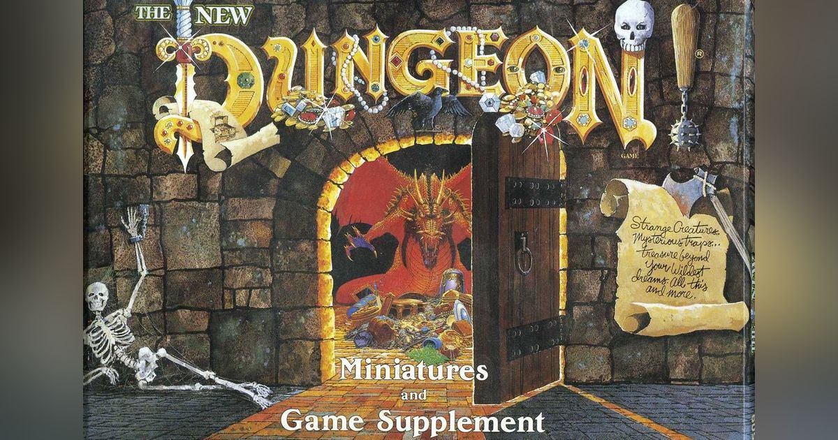 The New Dungeon: Miniatures and Game Supplement | Board Game ...