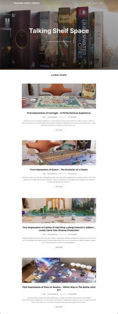 And Now There's a Website for Talking Shelf Space | Talking Shelf Space | BoardGameGeek