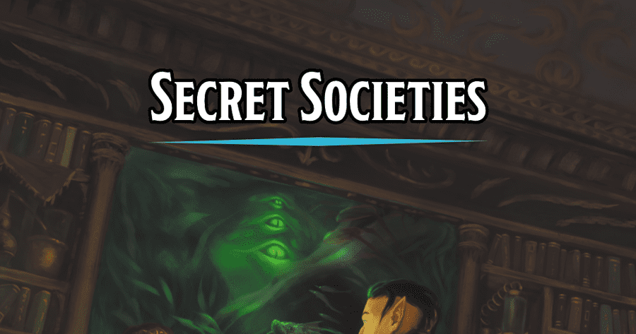 Secret Societies | RPG Item | RPGGeek