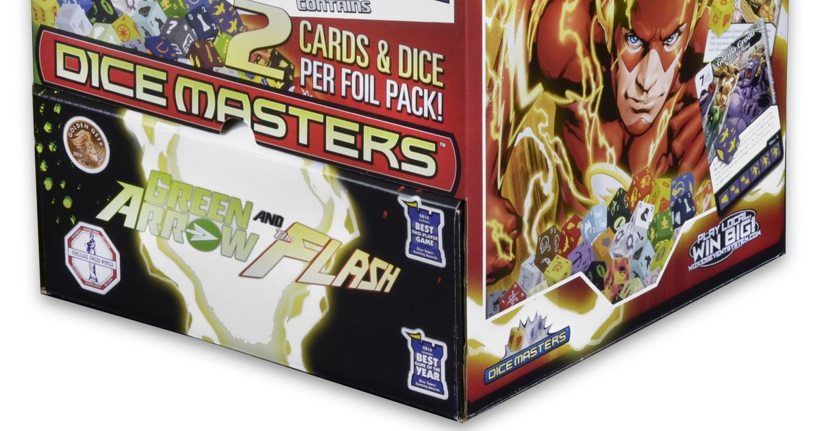DC Comics Dice Masters: Green Arrow and The Flash | Board Game ...