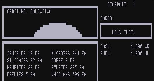 Galactic Trader | Video Game | VideoGameGeek