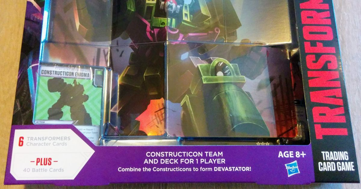 Transformers Trading Card Game: Devastator Deck | Board Game ...
