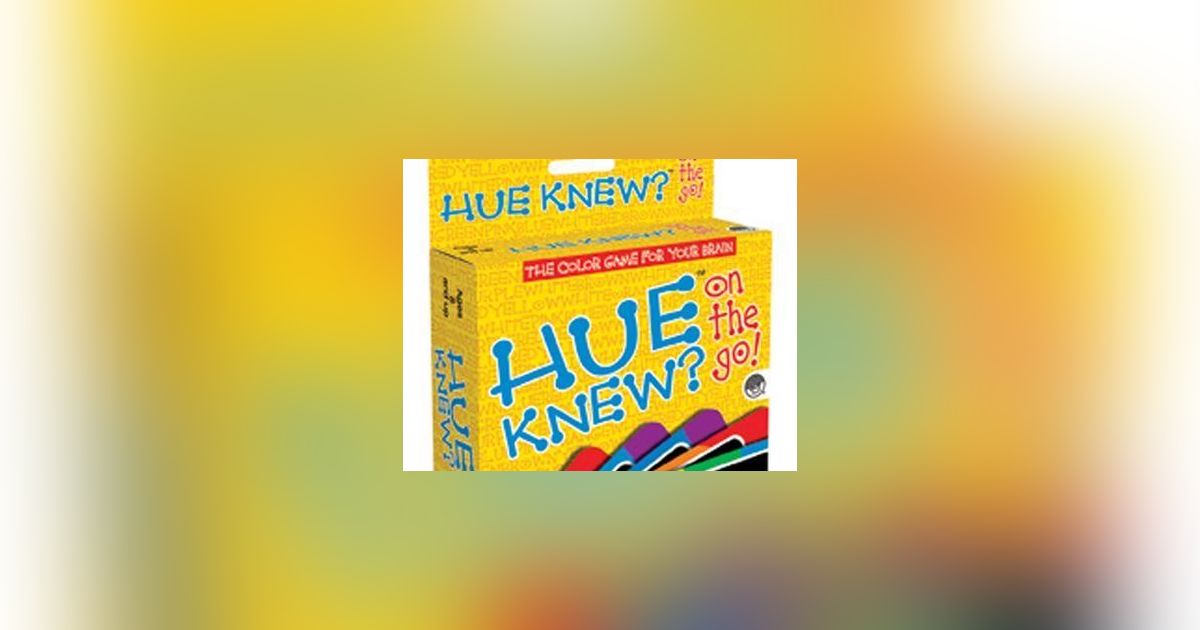 Hue Knew?: On The Go! | Board Game | BoardGameGeek