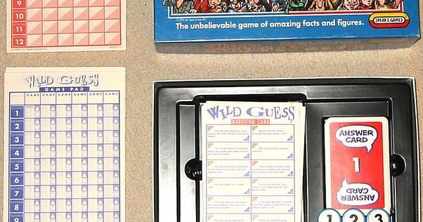 Wild Guess | Board Game | BoardGameGeek