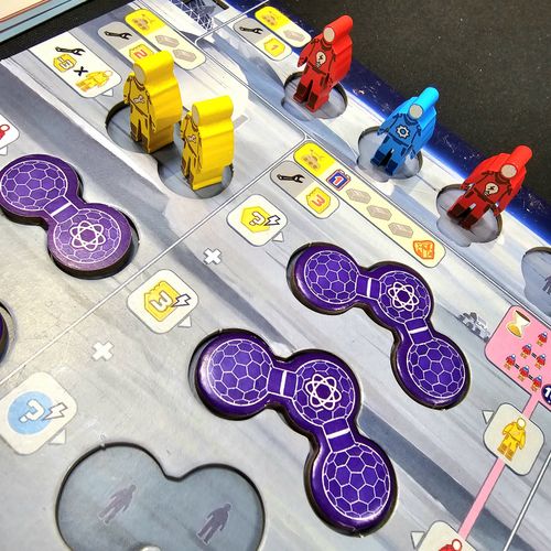 Houston, we have an awesome euro - UKGE demo impressions by BoardGameDiaries | Shackleton Base ...