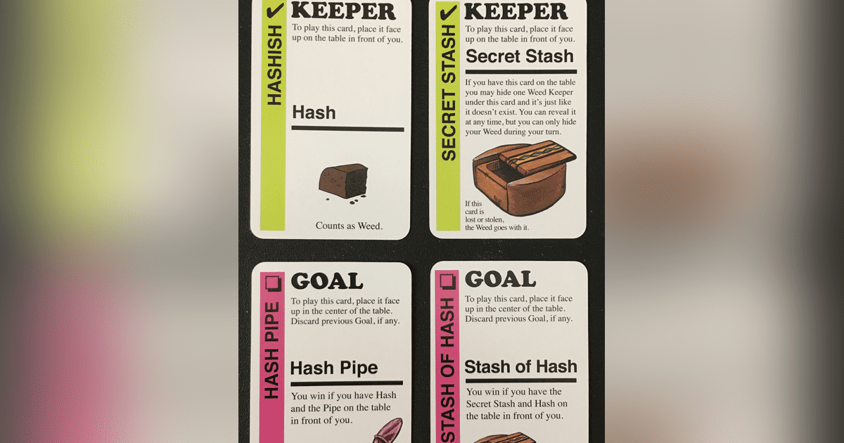 Stoner Fluxx: Secret Stash Pack | Board Game | BoardGameGeek