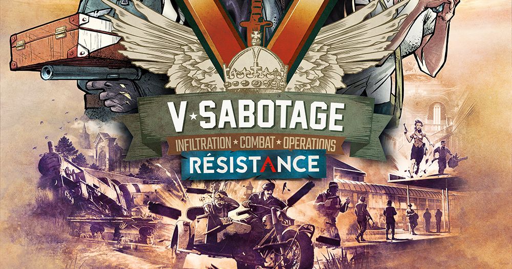 V-Sabotage: Resistance | Board Game | BoardGameGeek