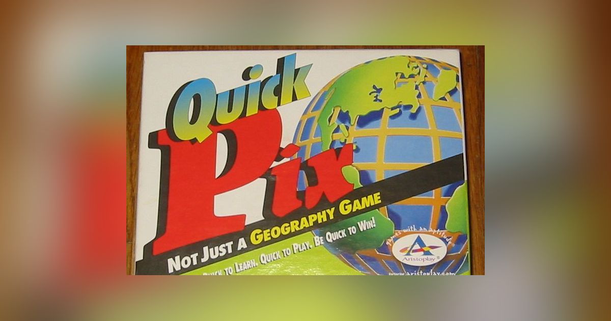 Quick Pix Geography | Board Game | BoardGameGeek