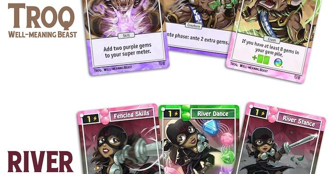 Puzzle Strike 2: Troq and River | Board Game | BoardGameGeek
