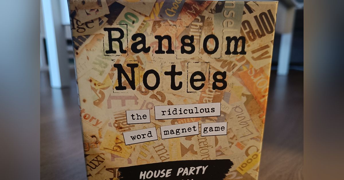 Ransom Notes: House Party Edition | Board Game | BoardGameGeek