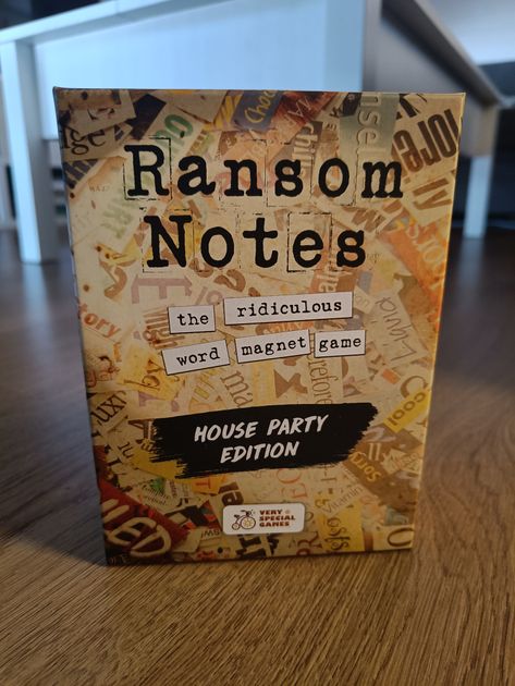 Ransom Notes Game Review | Ransom Notes: House Party Edition