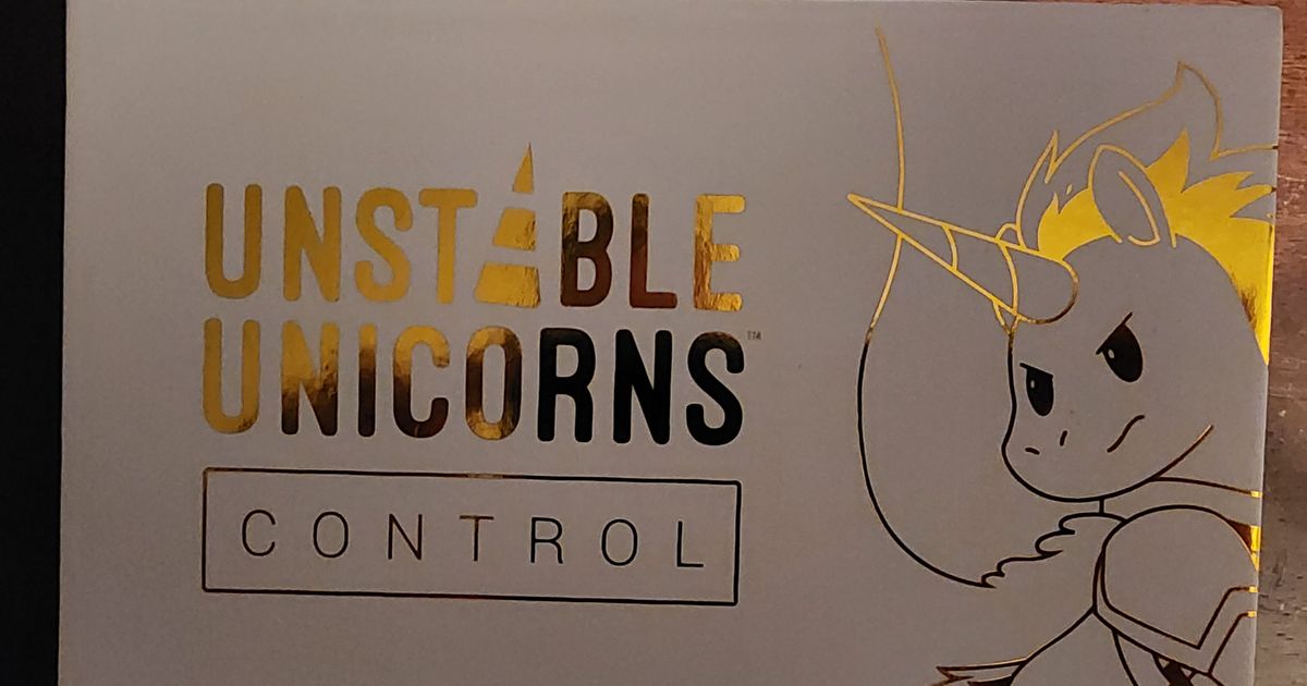 Unstable Unicorns: Control | Board Game | BoardGameGeek