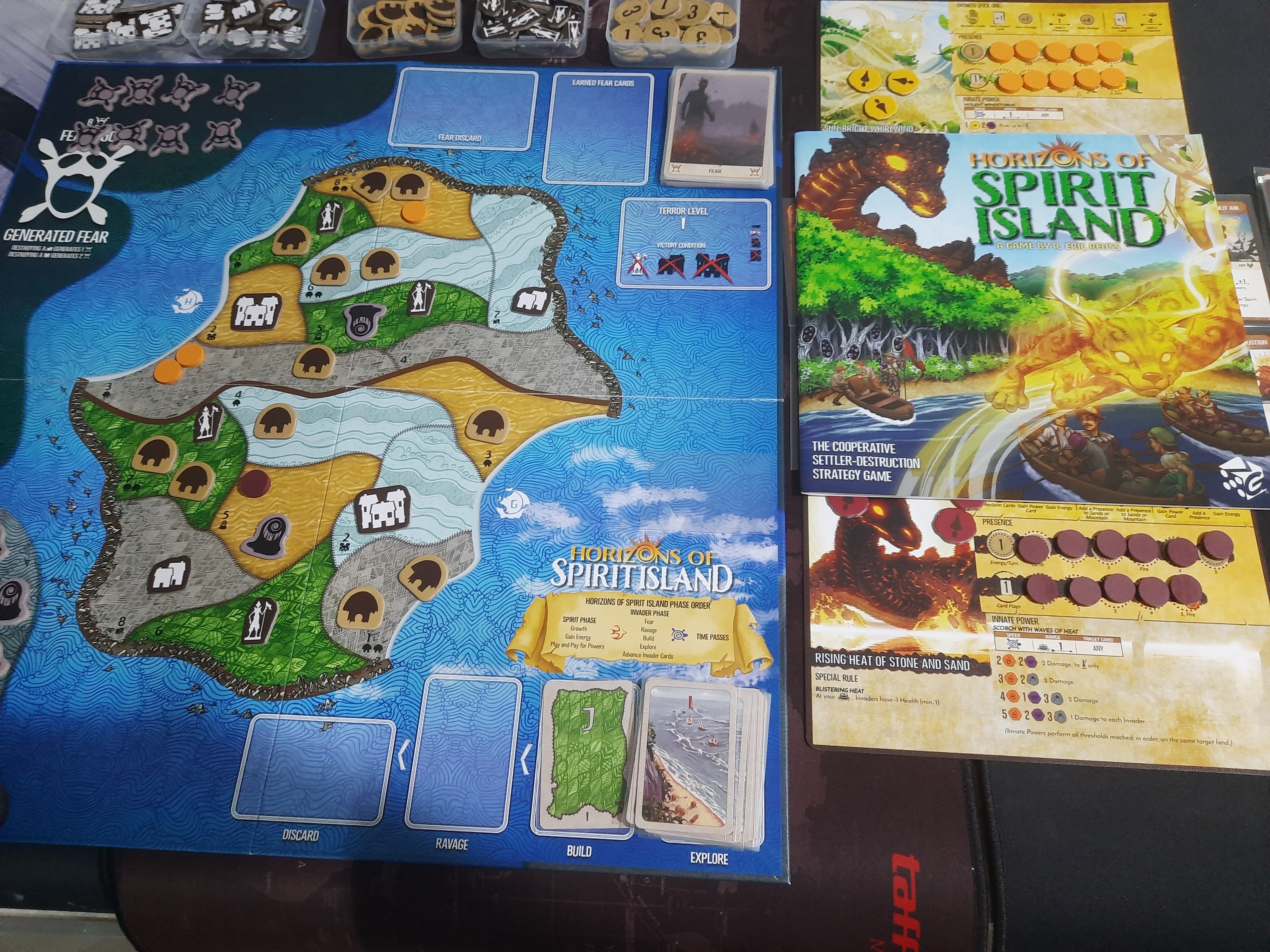 Horizons of Spirit Island - September 2023 - Rising Heat & Sun Bright ...