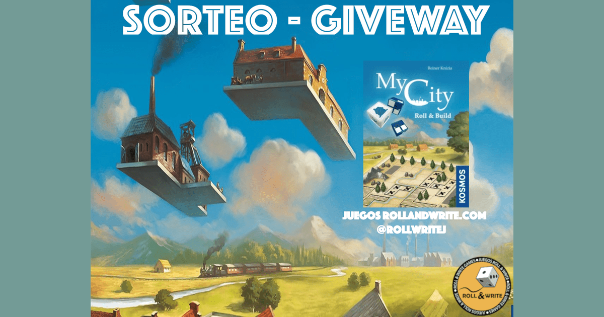 Giveaway: My City: Roll & Build | Juegos Roll & Write | BoardGameGeek