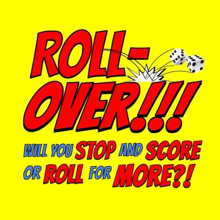 ROLL-OVER! 8.5x11 PRINT with EXPANDED RULES | Roll-Over!