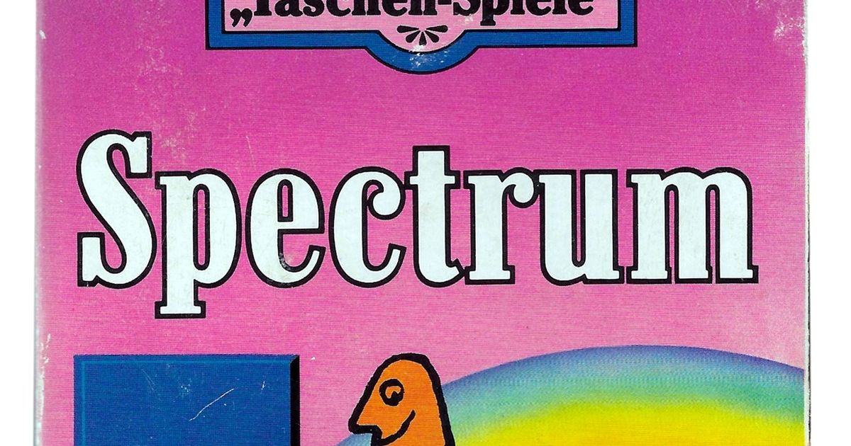 Spectrum | Board Game | BoardGameGeek