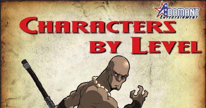 Characters By Level | RPG Item | RPGGeek