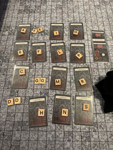 Scrabble Tiles with Cthulhu Death May Die | Cthulhu: Death May Die