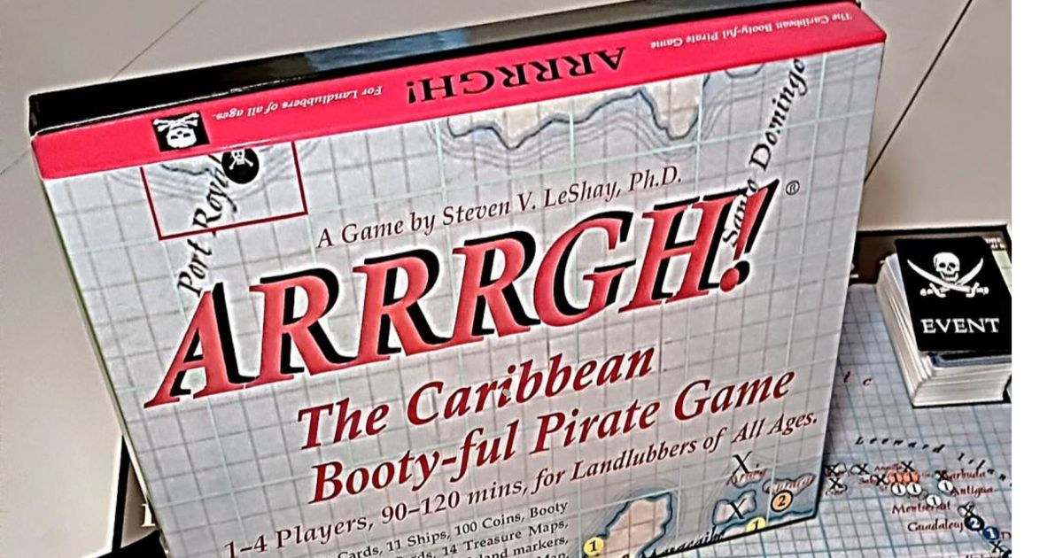 ARRRGH! The Caribbean Booty-ful Pirate Game | Board Game | BoardGameGeek