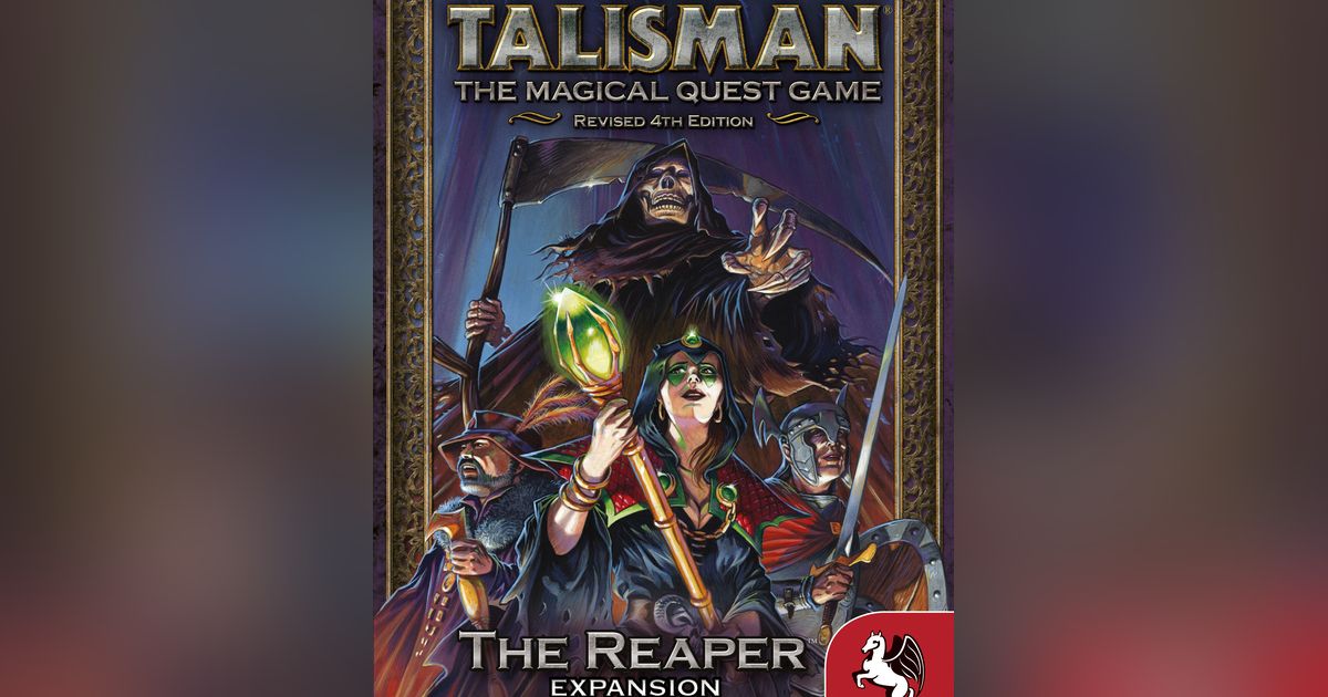 Talisman (Revised 4th Edition): The Reaper Expansion | Board Game ...