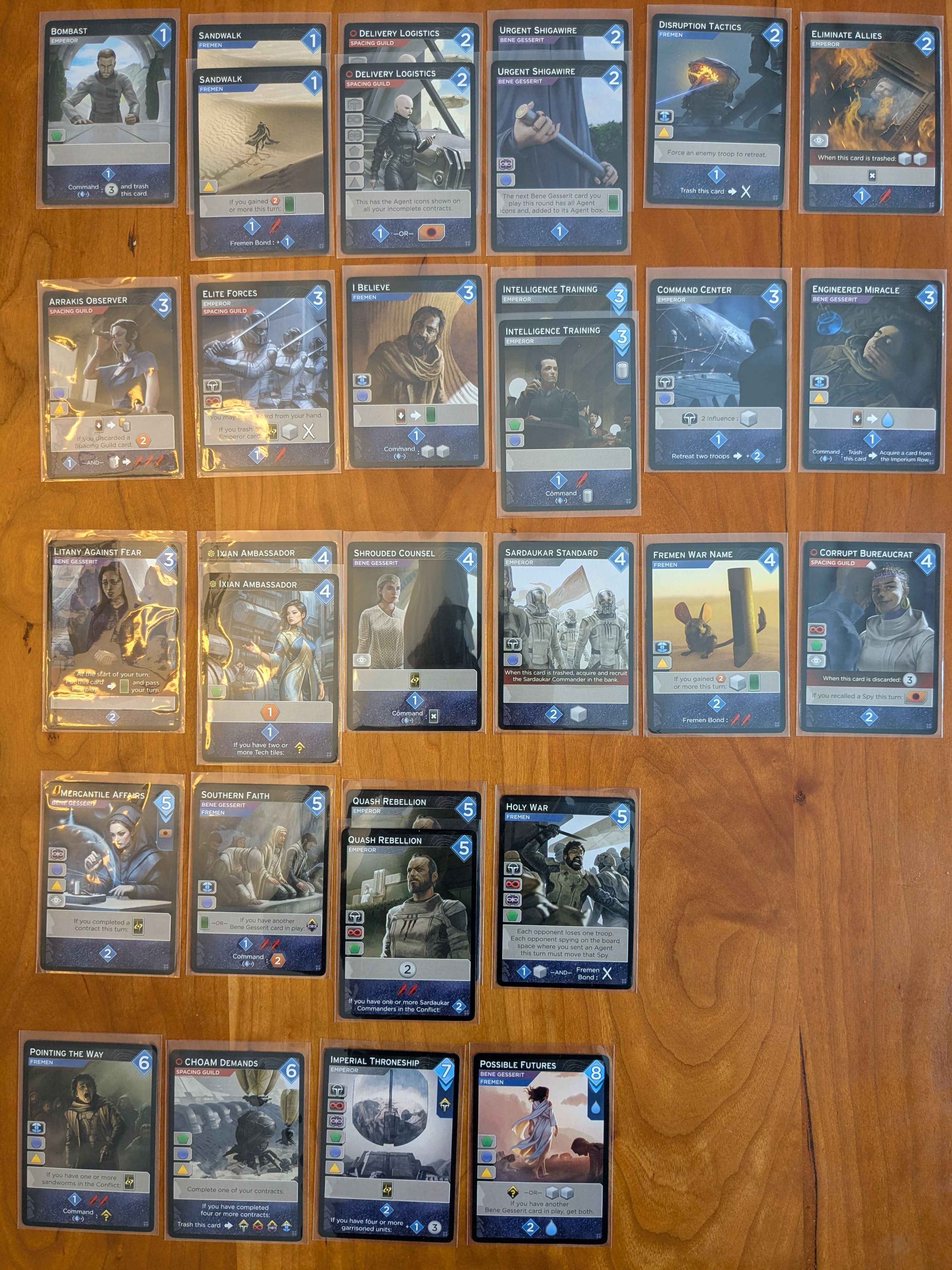 Bloodlines Cards and Tiles [PICTURES] | Dune: Imperium – Bloodlines