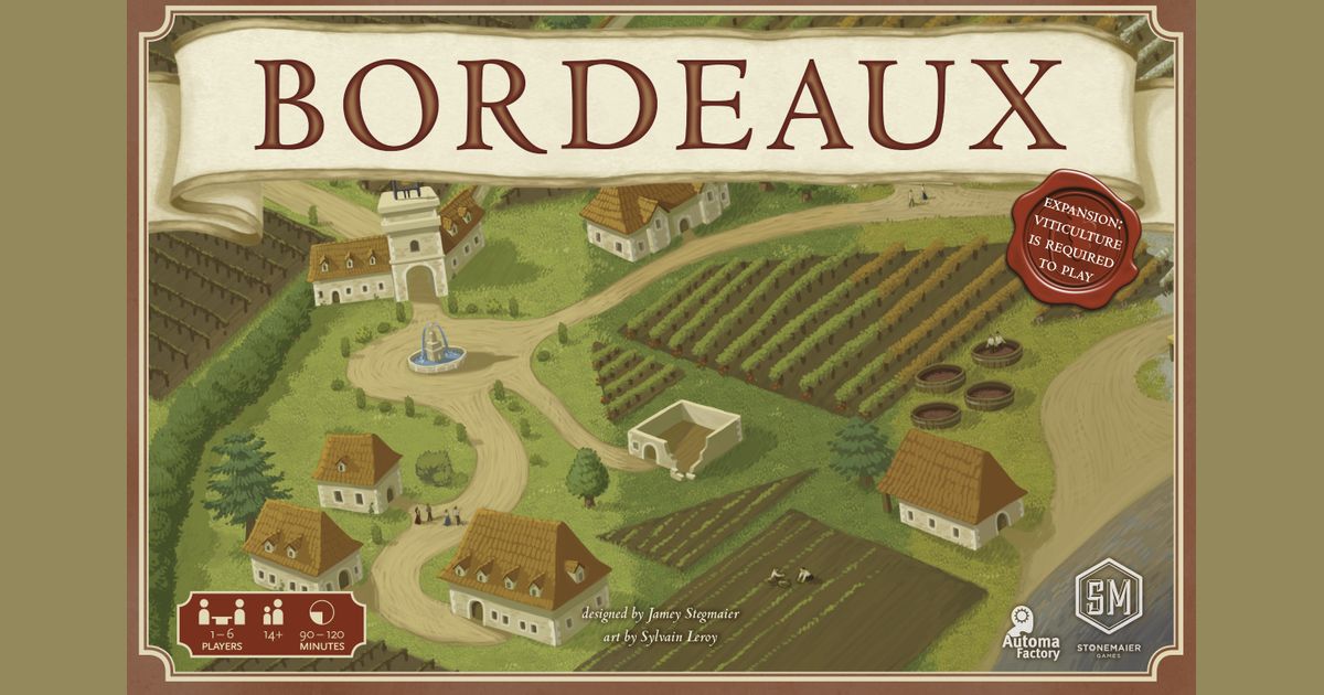 January 13: Viticulture Bordeaux Reveal and Launch Schedule ...