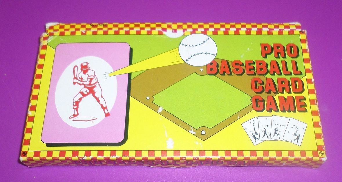 "Pro" Baseball Card Game | Board Game | BoardGameGeek