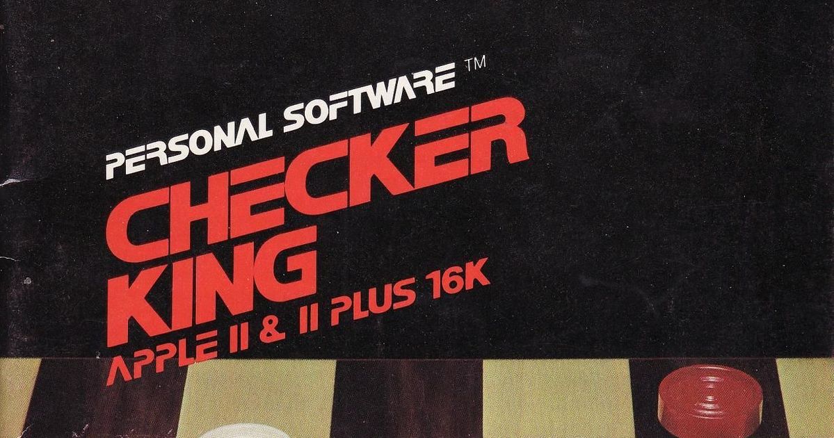 Checker King | Video Game | BoardGameGeek