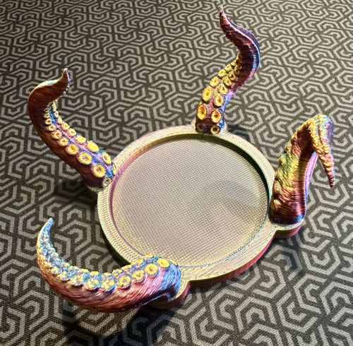 3d printed corrupted mech base | Expeditions