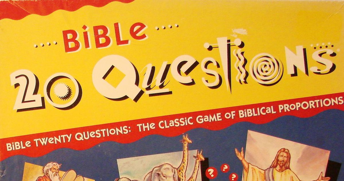 Bible 20 Questions | Board Game | BoardGameGeek