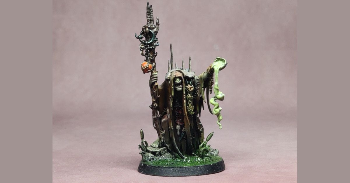 Warhammer Age Of Sigmar: Kruleboyz - Swampcalla Shaman and Pot-grot ...