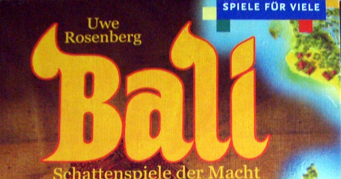 Bali | Board Game | BoardGameGeek
