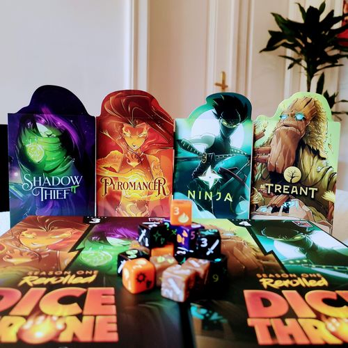 Dice Throne: Pyromancer vs Shadow Thief - My favorite set! (Play It ...