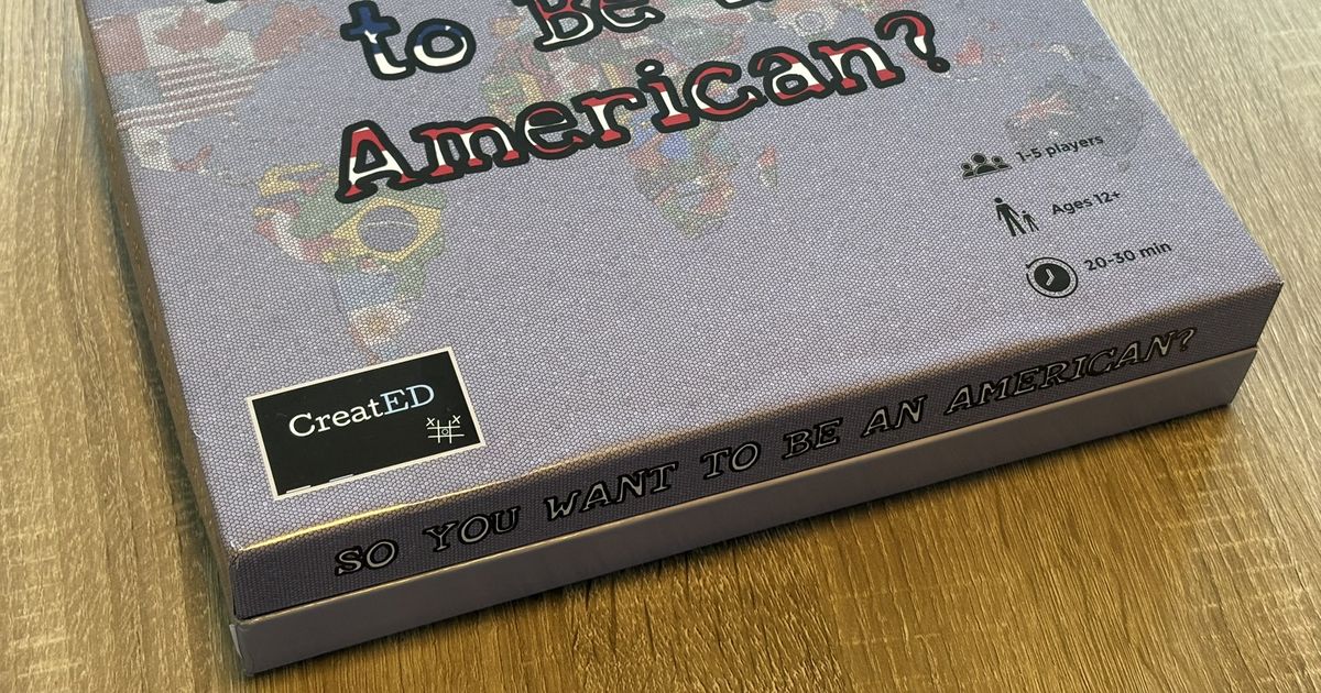 So You Want to Be an American? | Board Game | BoardGameGeek
