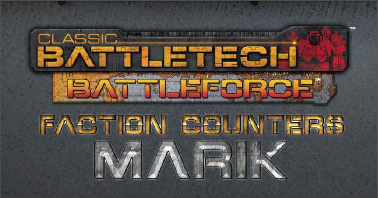 BattleTech: BattleForce Faction Counters – Marik | Board Game Accessory ...