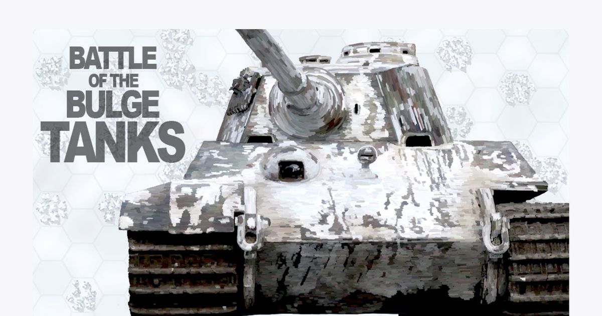 Until the Bitter End: Tanks – Battle of the Bulge | Board Game ...