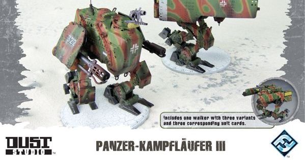 Dust Tactics: Panzer-Kampfläufer III – "Flamm-Luther / Wotan / Wotan-AR ...