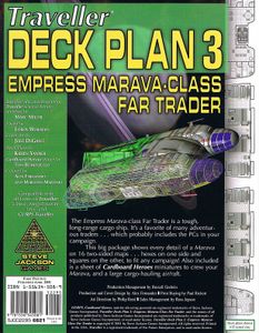 Traveller Deck Plan 3: Empress Marava-Class Far Trader | RPG Item | RPGGeek