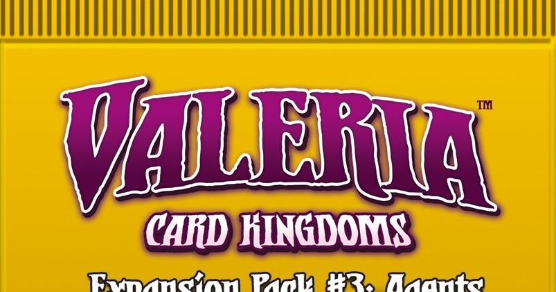 Valeria: Card Kingdoms – Expansion Pack #03: Agents | Board Game ...