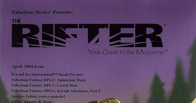 The Rifter (Issue 26 - Apr 2004) | Issue | RPGGeek