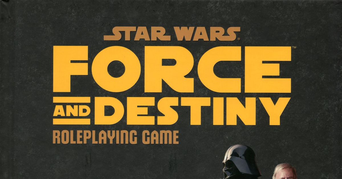 Star Wars: Force and Destiny Core Rulebook | RPG Item | BoardGameGeek