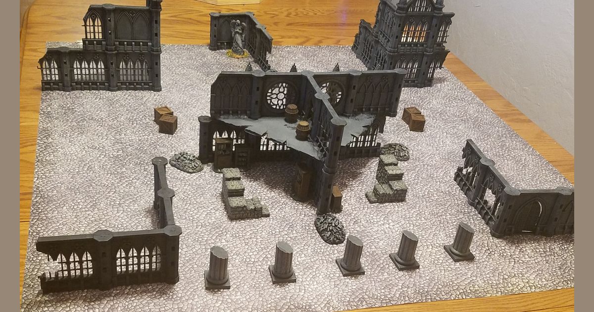 Pegasus Hobbies Gothic Building Kits. | Plaztiik WarKriimes | RPGGeek